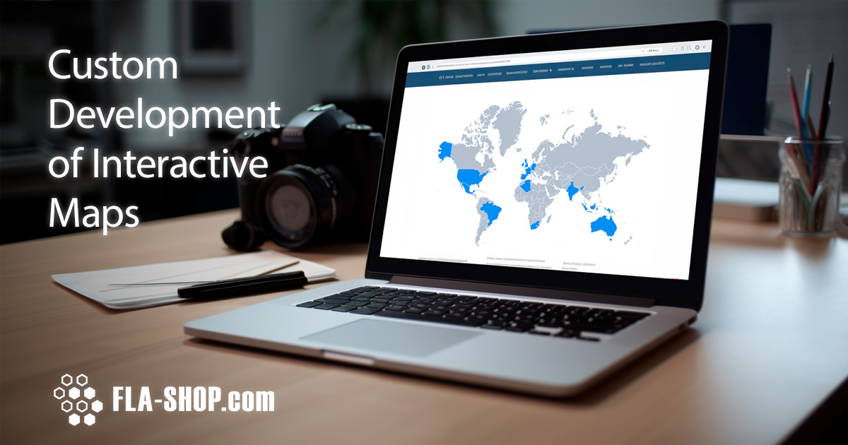 Custom Interactive Maps for Websites - Fla-shop.com