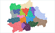 London England Zip Code Map - United States Map