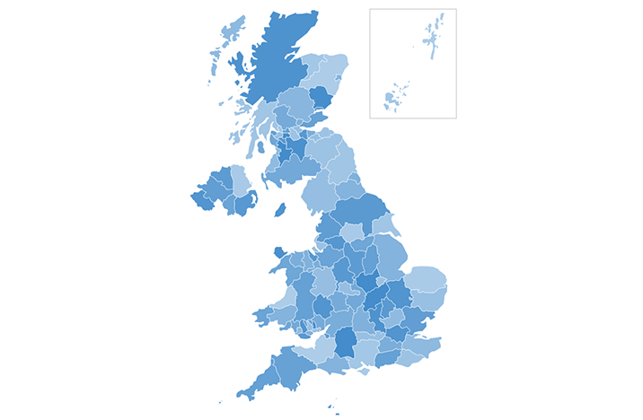 Interactive UK Map for Websites with Clickable Counties - Fla-Shop.com